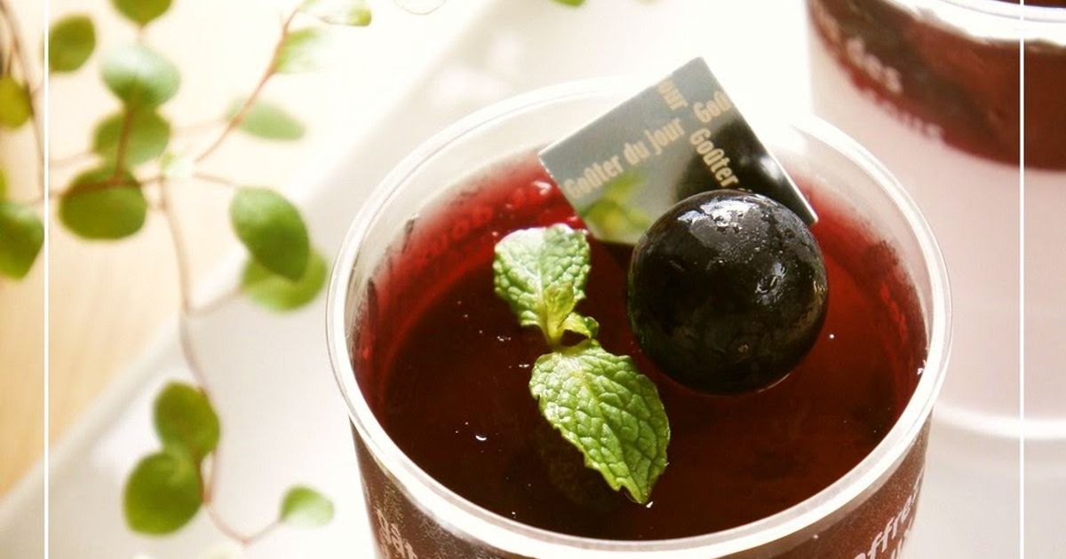 Grape Mousse Recipe By Cookpad.Japan