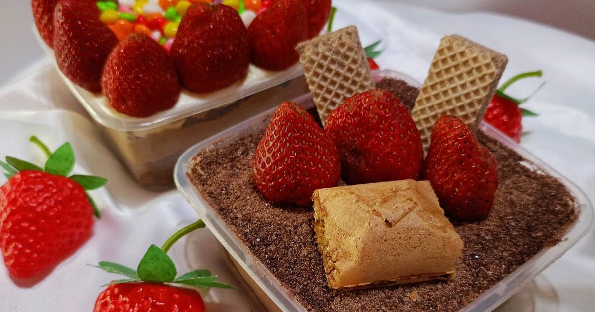 35 resep desert box wafer enak dan mudah - Cookpad