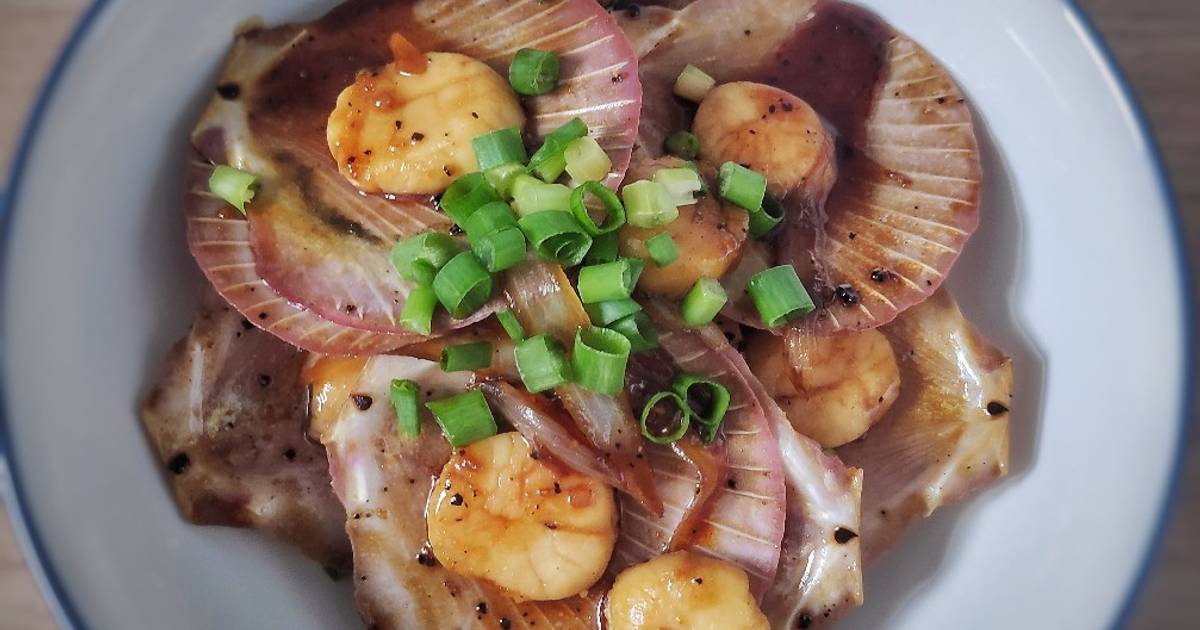 Resep Scallop Lada Hitam oleh Inge - Cookpad
