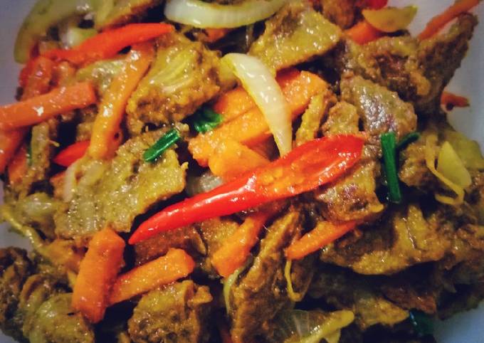 Resipi Daging Goreng Kunyit oleh Norashikin Rahmat - Cookpad