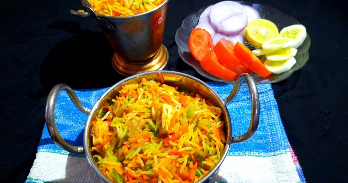 Angara vegetable Biryani Recipe by Dolly Kachhwani - Cookpad