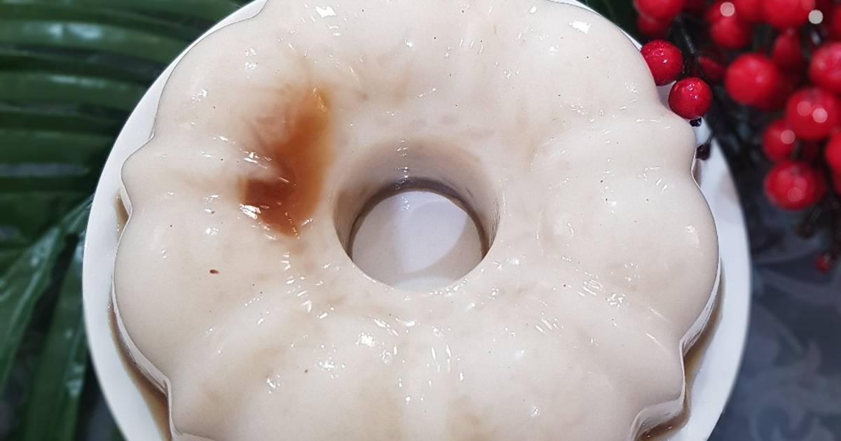Resep Puding Cendol Gula Merah oleh Diana Sri Rahayu - Cookpad