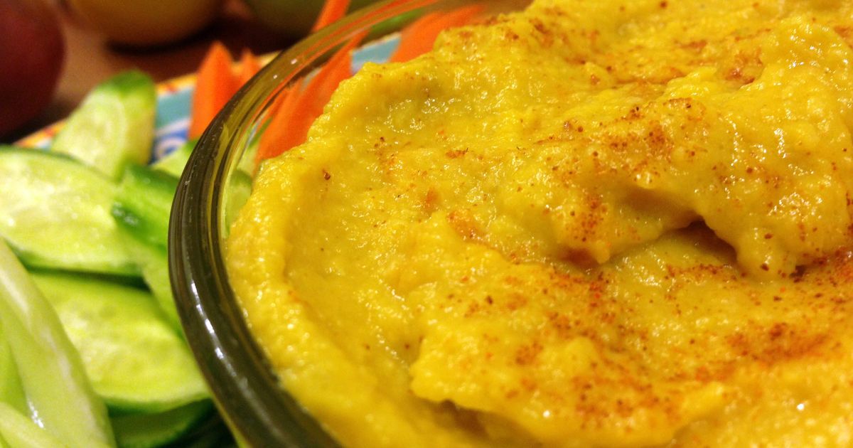 Grilled Vegetable Hummus Recipe By Pomdoro