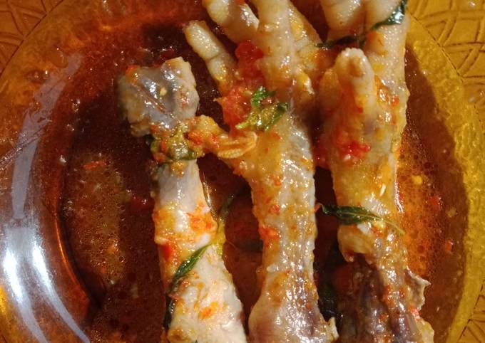 Resep Ceker Mercon Kemangi oleh Mom's Addam - Cookpad