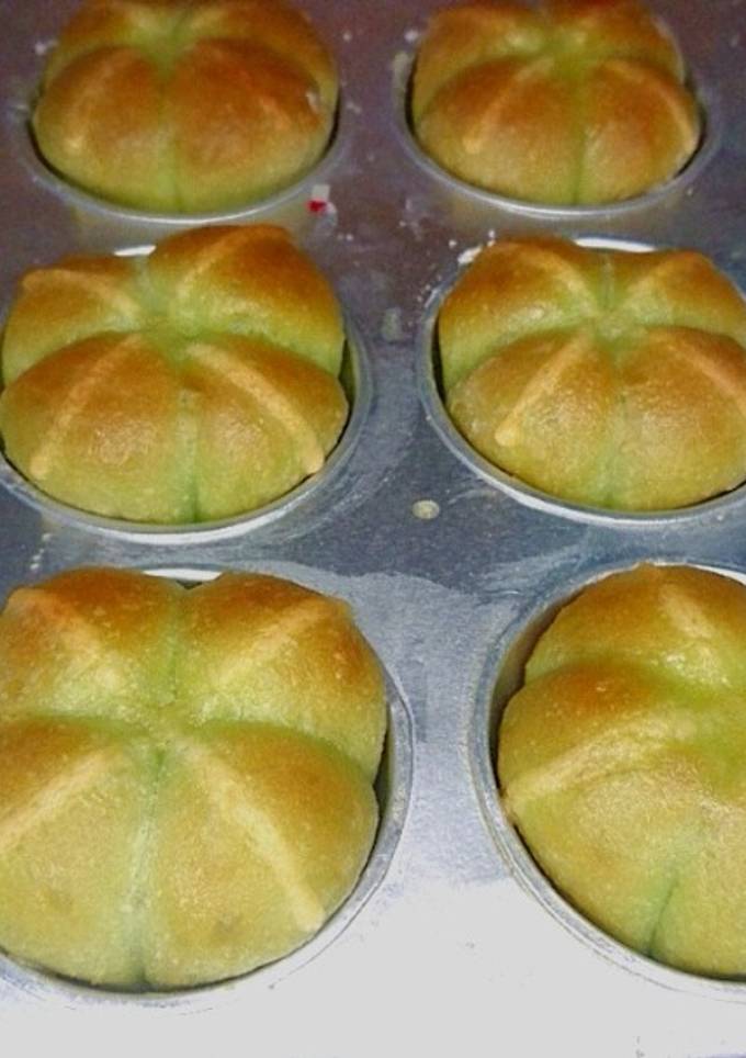 Resep Roti Pandan mini oleh Ny. Indra - Cookpad