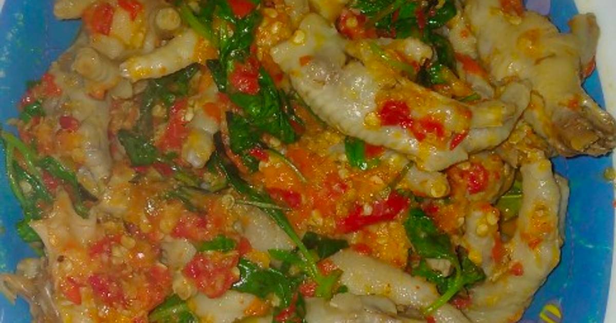 Resep Ceker Mercon Pedas & Simpel yang Bikin Nagih!