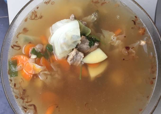 Resep Sop kaldu daging sapi oleh lienahp - Cookpad