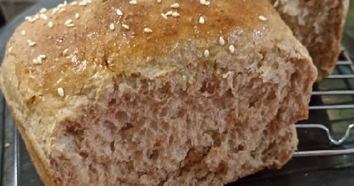 Resep Roti tawar gandum coklat oleh Ibu Tina - Cookpad