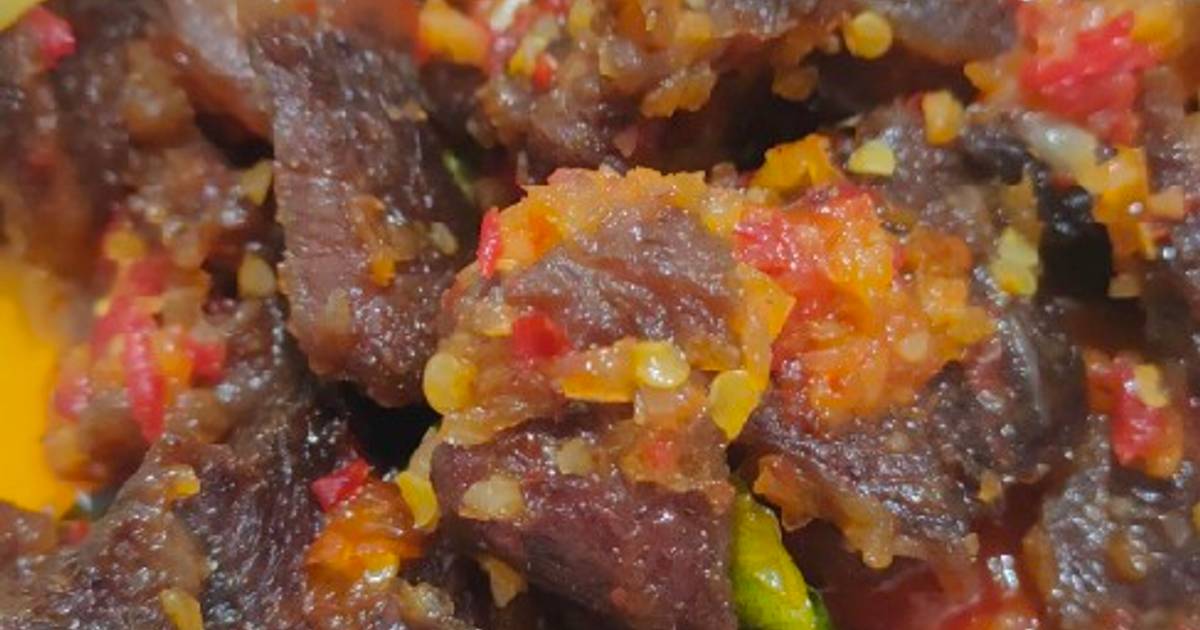 Resep Daging Oseng Mercon oleh Zahidah - Cookpad