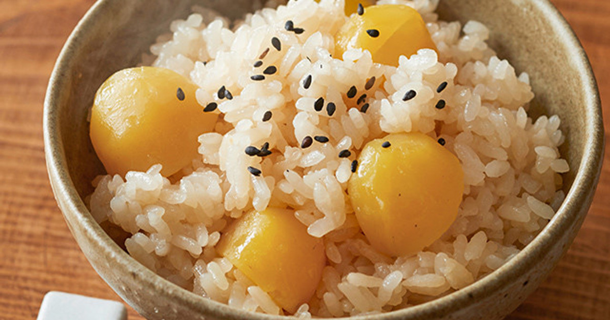 Chestnut Rice With Dashi Flavor (2 Or 3 Cups) Recipe by ヤマキ