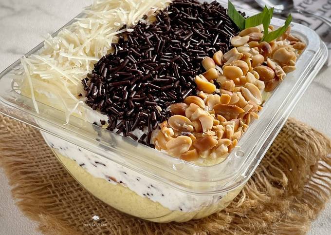 Resep Cake Martabak Manis Dessert Box (Cream Ekonomis) oleh Windri ...