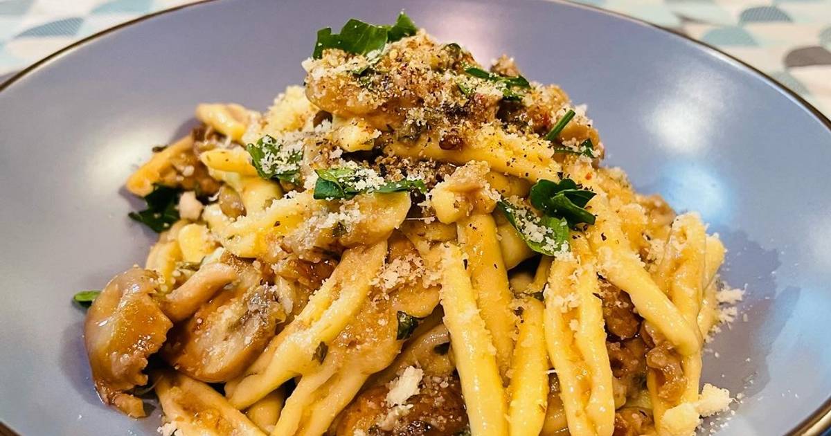 Ricetta Cavatoni ai funghi di Saverio Costantini - Cookpad
