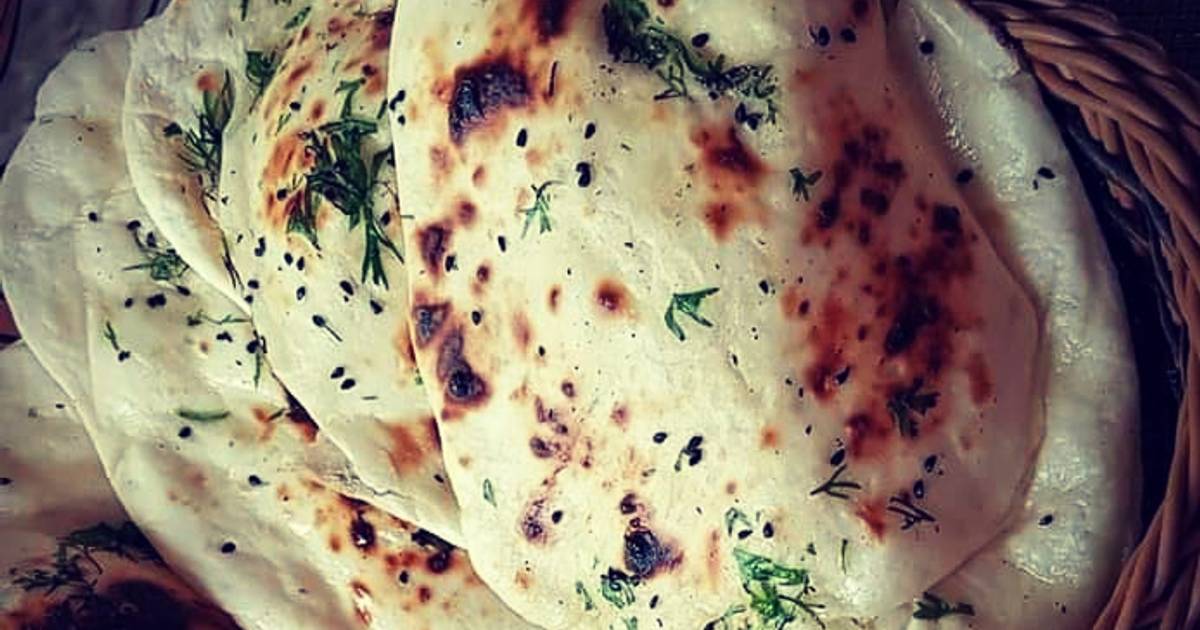 Tawa Butter Naan Recipe by Farwa Ali - Cookpad