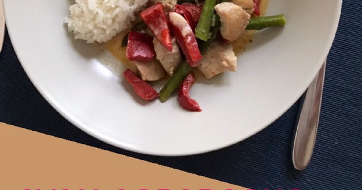 Resep Ayam Asparagus Paprika Kuah Santan oleh Ucik - Cookpad