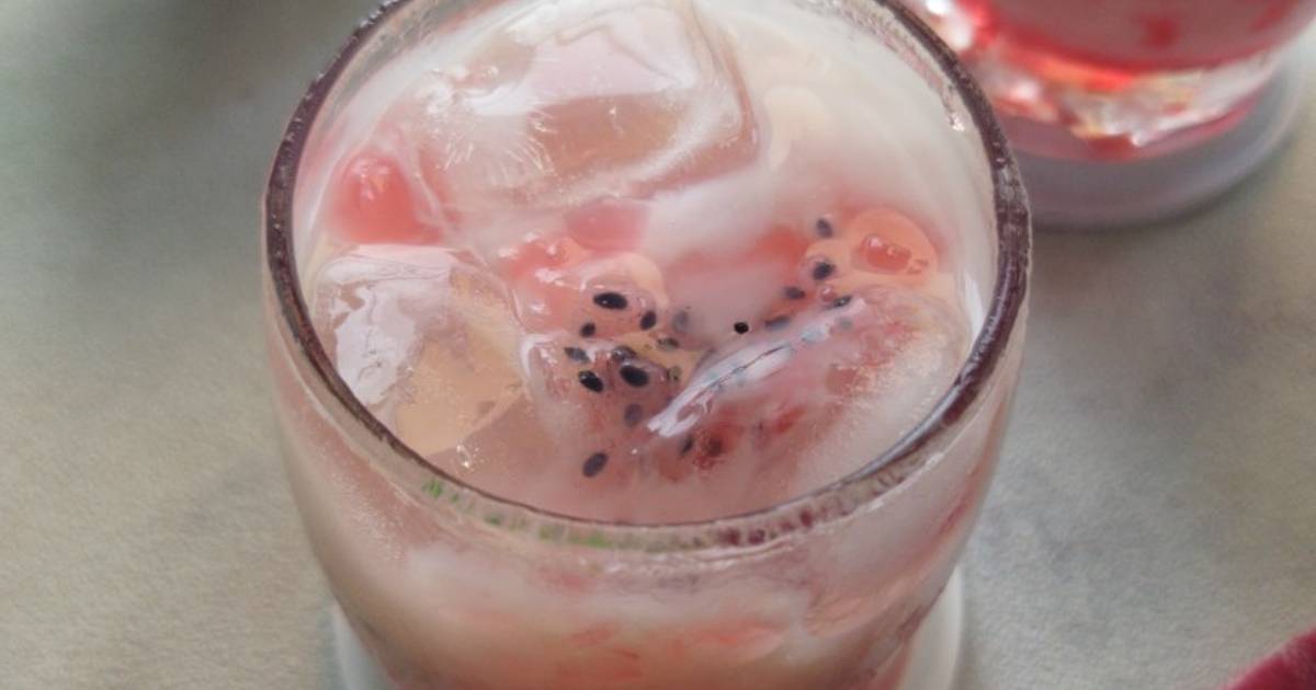 24 resep minuman sirup marjan merah enak dan mudah - Cookpad