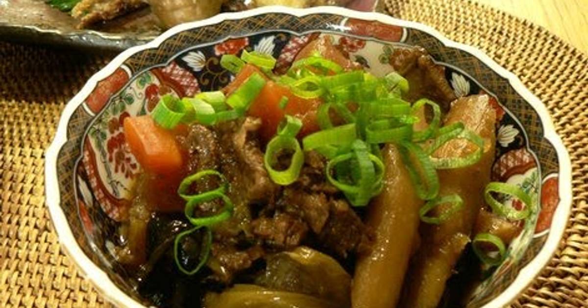 Made in a Pressure Cooker: Sweet and Salty Beef Tendon and Root ...