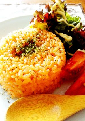 Butter Flavored Chicken Rice With A Rice Cooker Recipe By Cookpad.Japan