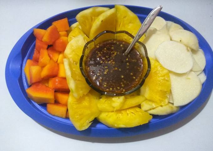 Resep Lotisan / Rujak Buah oleh Pamella Maldita - Cookpad