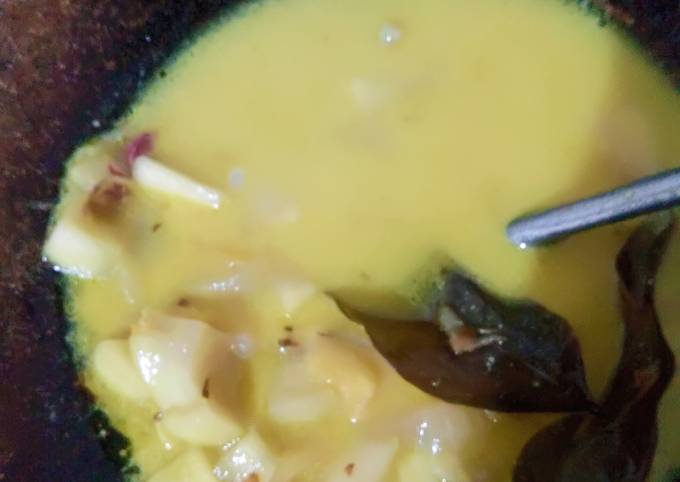 Resep Sayur labu putih kuah santan oleh lintang99 - Cookpad