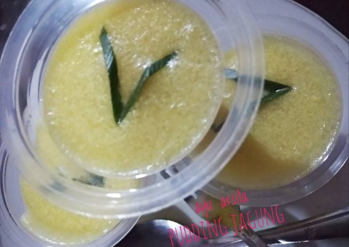 Resep Pudding jagung oleh ayu arsita - Cookpad
