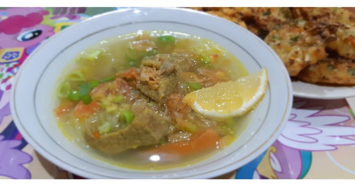 Resep Soto daging dengan sayur kol oleh amirakhai - Cookpad
