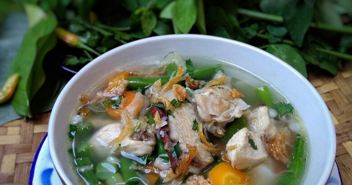 Resep sop ayam rempah pala jahe rumahan enak dan mudah - Cookpad