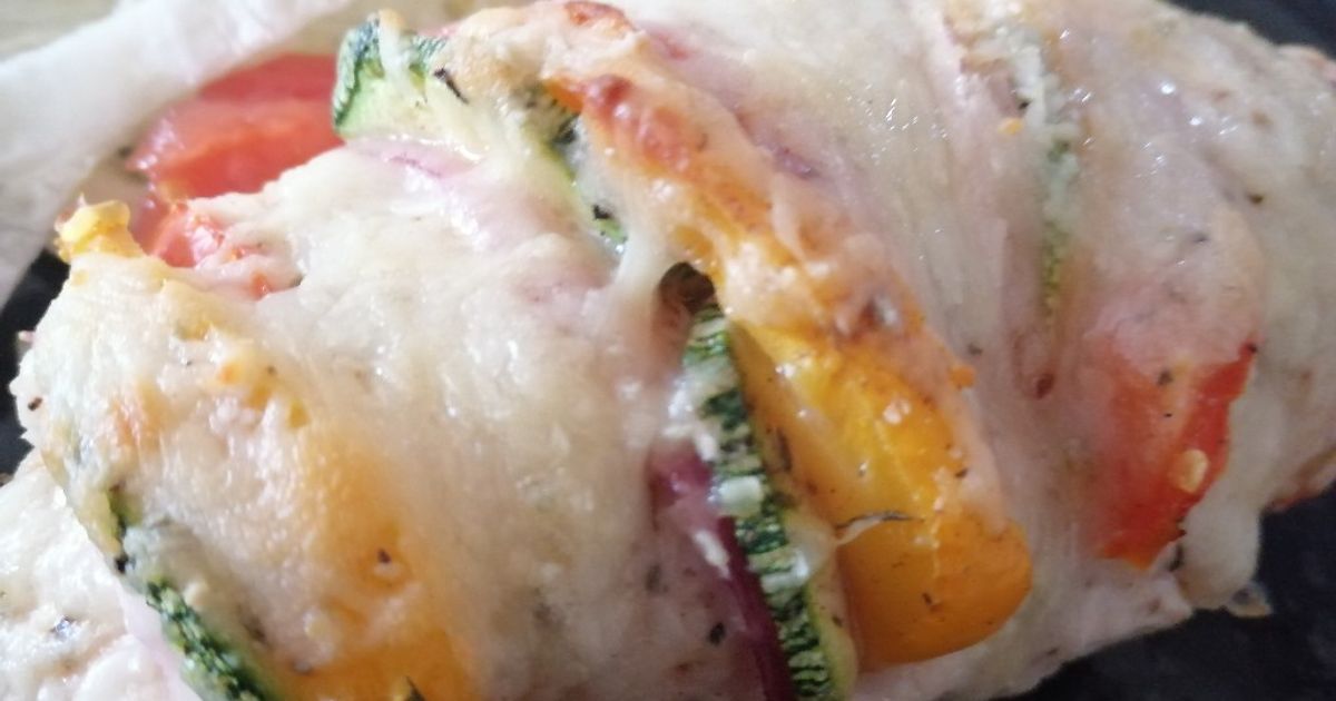 Pechugas Primavera 🐥💐 Receta de Bibi García - Cookpad