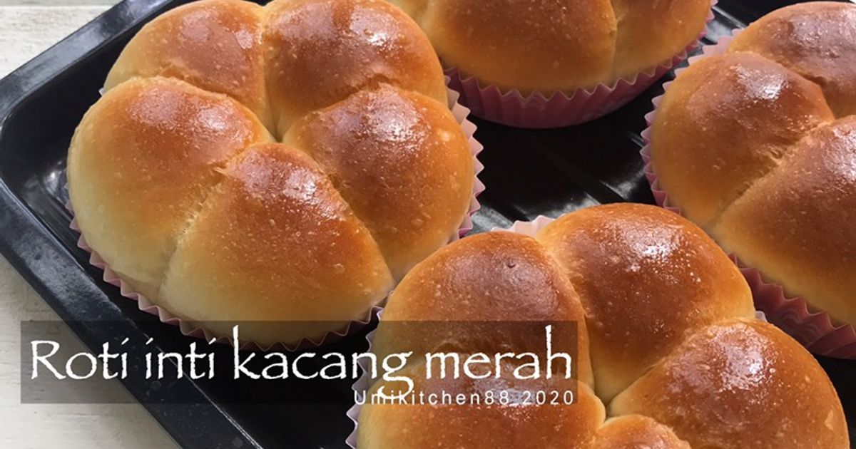 Resipi Roti Inti Kacang Merah oleh Umikitchen88 - Cookpad