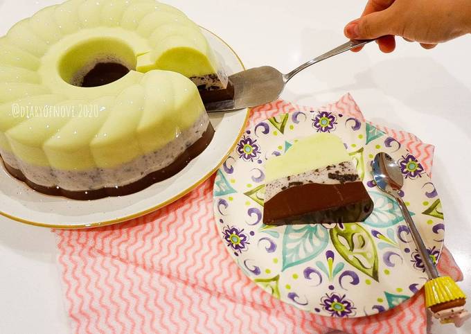 Resep Pudding AVOREO (Alpukat Oreo Coklat) oleh novishu - Cookpad