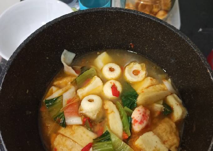 Resep Suki Suki Kuah Tomyam oleh Novi Afif - Cookpad