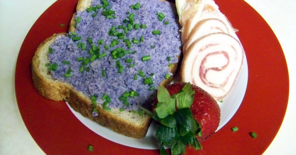 Purple Cauliflower Puree Recipe by AnnaBelleP