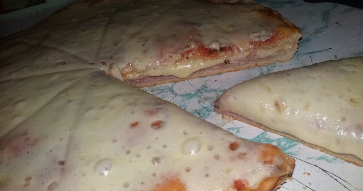 Pizza Con Levadura Instantánea Receta de fenixhuman27 🇺🇾- Cookpad