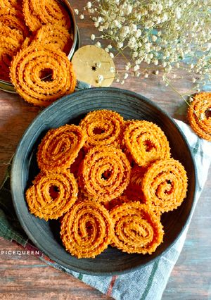 Rice Wheat Flour Chakri Recipe by spicequeen - Cookpad