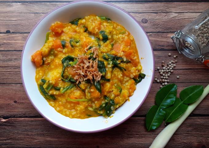 Resep Bubur Manado oleh Widya Ari Santi - Cookpad