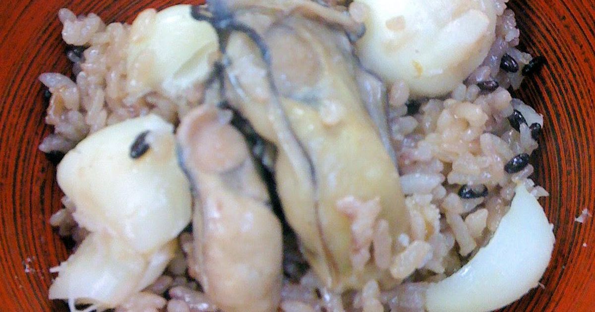 Lily Bulb & Oysters Jasmine Rice Recipe by cookpad.japan