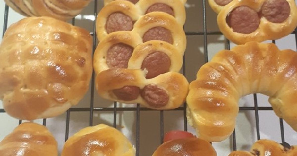 Resep bentuk roti manis selai rumahan enak dan mudah - Cookpad