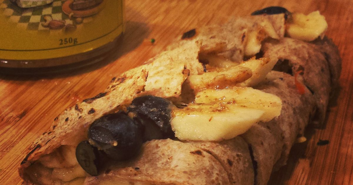 Healthy Snack Wrap Recipe By Meowsk