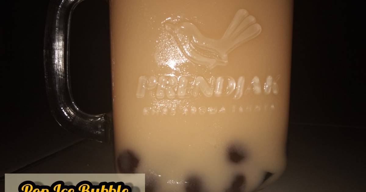 Resep Pop Ice Bubble Oleh Dian Yuli Cookpad