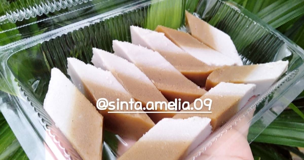 Resep 029. Kue Talam Tepung Beras 💜 oleh Sinta Amelia SKM - Cookpad