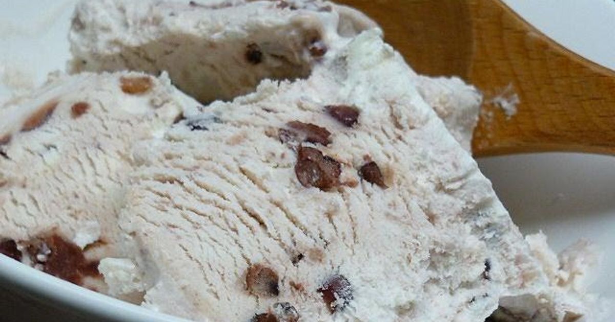 Easy Ogura (Adzuki Bean Paste) Ice Cream Recipe By Cookpad.Japan