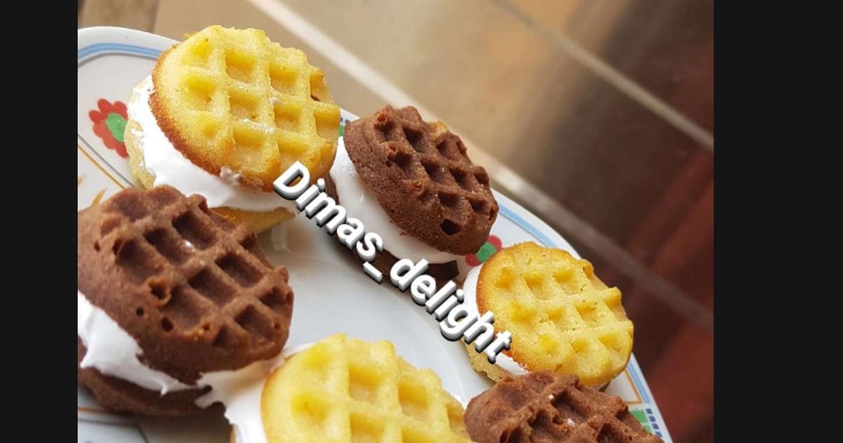 Waffles Biscuit Recipe by DIMA'S DELIGHT - Cookpad
