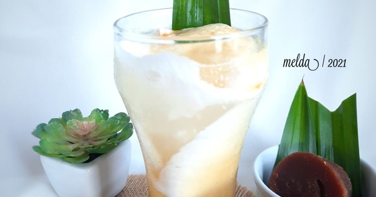 Resep Es Kelapa Jahe/Es Nyiur Jahe oleh melda yanti - Cookpad