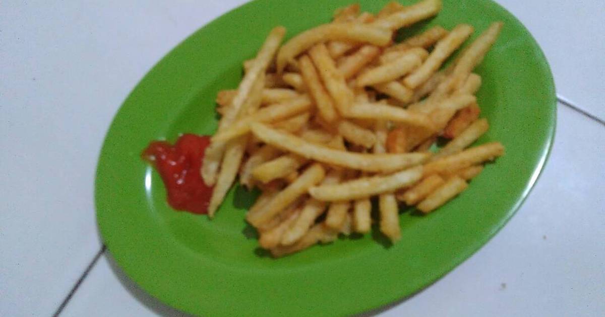 3 resep cara bikin kentang goreng aw enak dan mudah - Cookpad