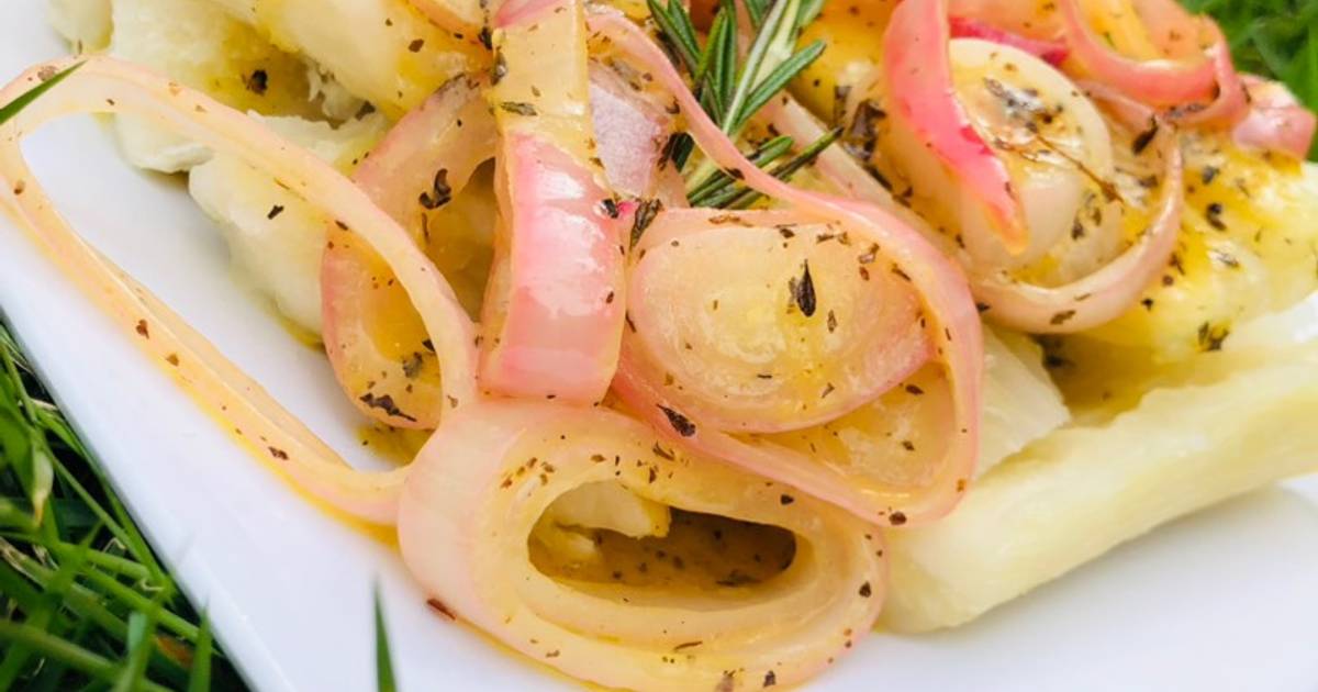Yuca con cebolla Receta de chefsita eme- Cookpad