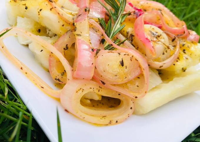 Yuca con cebolla Receta de chefsita eme- Cookpad