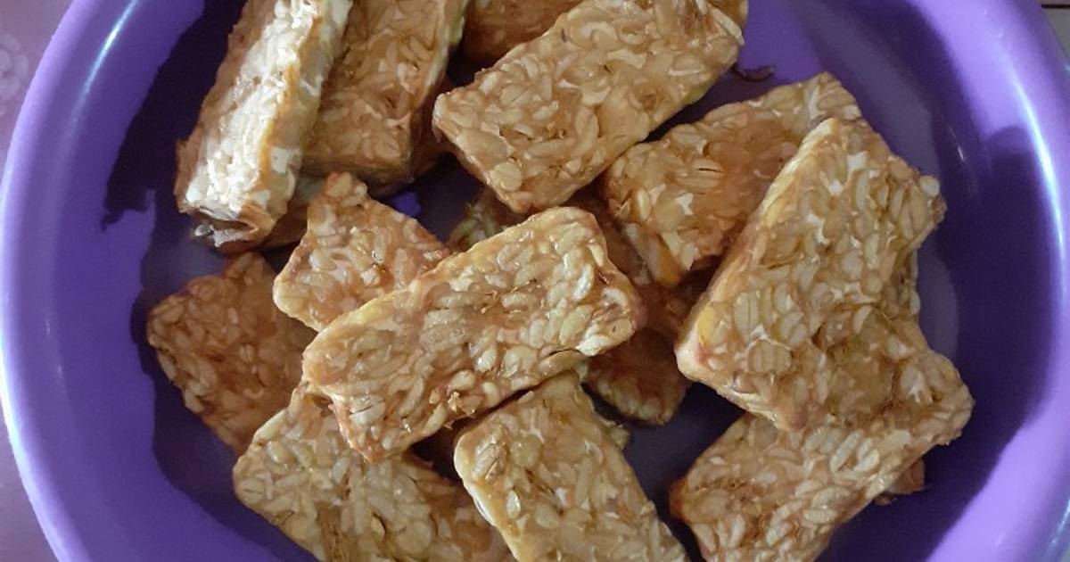 Resep Tempe goreng simple oleh Bel_Fad - Cookpad