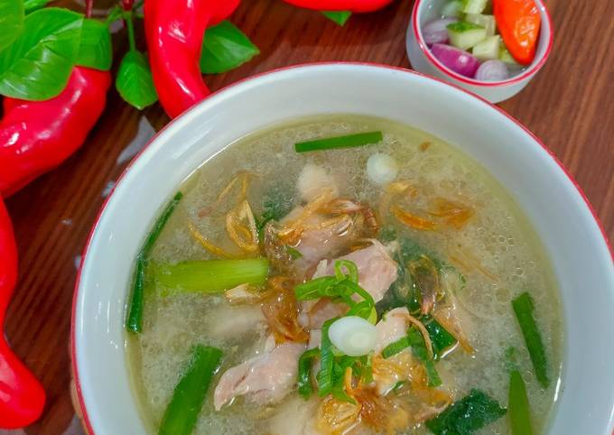 Resep Soto Ayam Simple oleh Erdita Karina - Cookpad