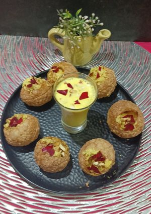 Rasmalai Golgappa Fusion Dessert Recipe by Rita Talukdar Adak - Cookpad