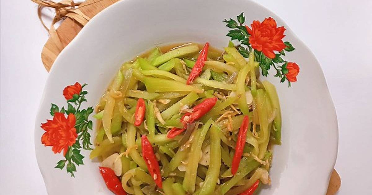 229 resep oseng jipang labu siam dan teri enak dan mudah - Cookpad