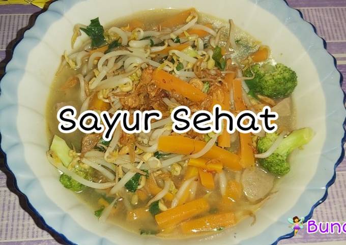 Resep Sayur sehat rumahan simple oleh Bundadari - Cookpad